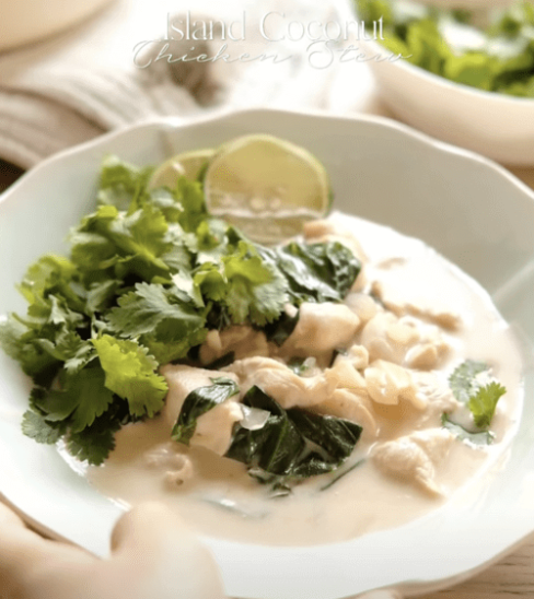 Resep Island Coconut Chicken Sehat dan Enak ala Sasa